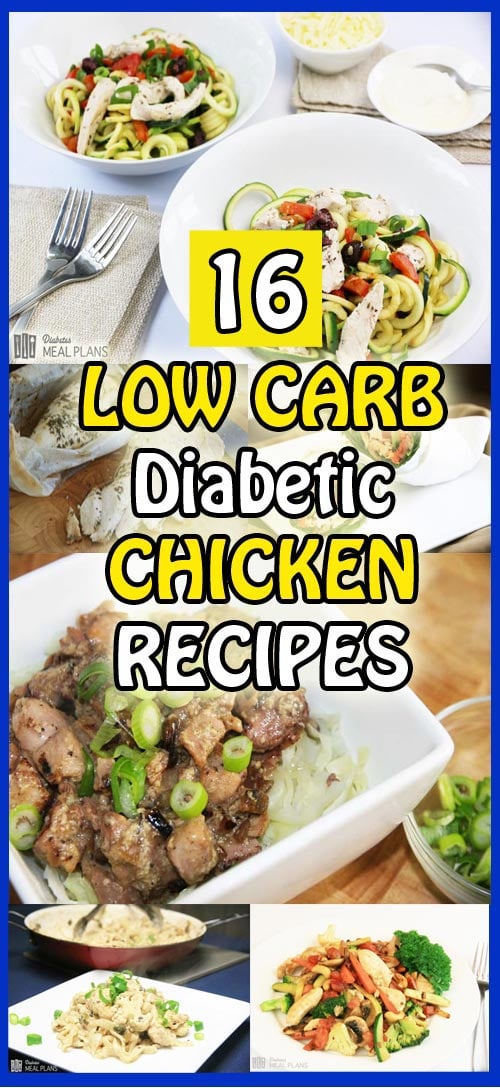 16 Amazing Low Carb Diabetic Chicken Recipes 16 Amazing Low Carb Diabetic Chicken Recipes