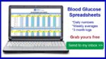 Free Blood Glucose Spreadsheets