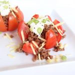 Taco Tomatoes: 5 Ingredient Meal